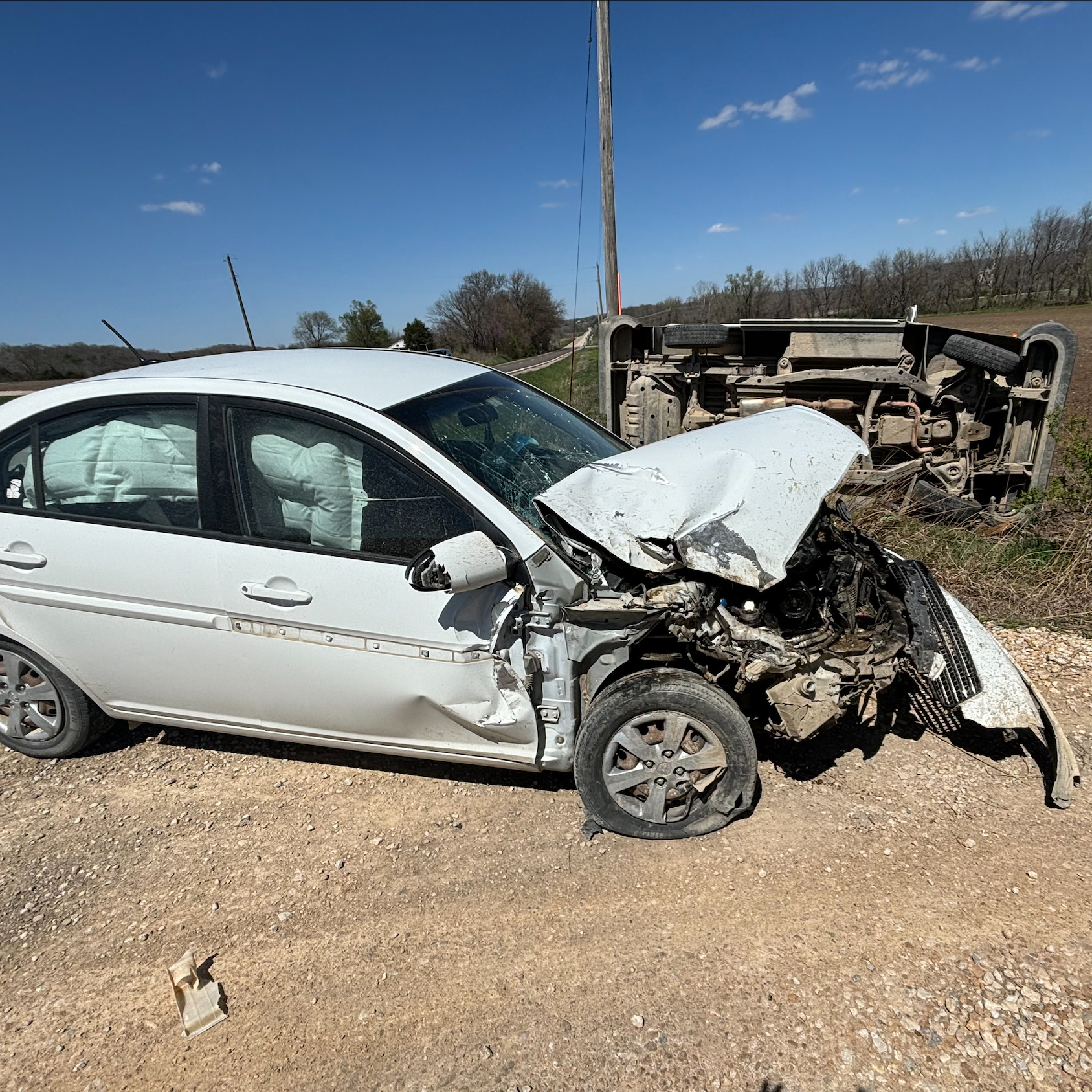 Car strikes mail truck north of Lawrence; mail carrier injured | News ...